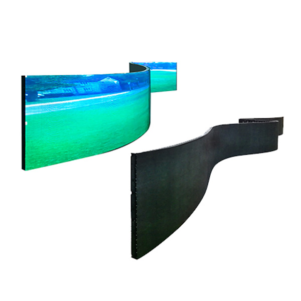 Led screen en forme de vague (2 faces) - Integral Solution